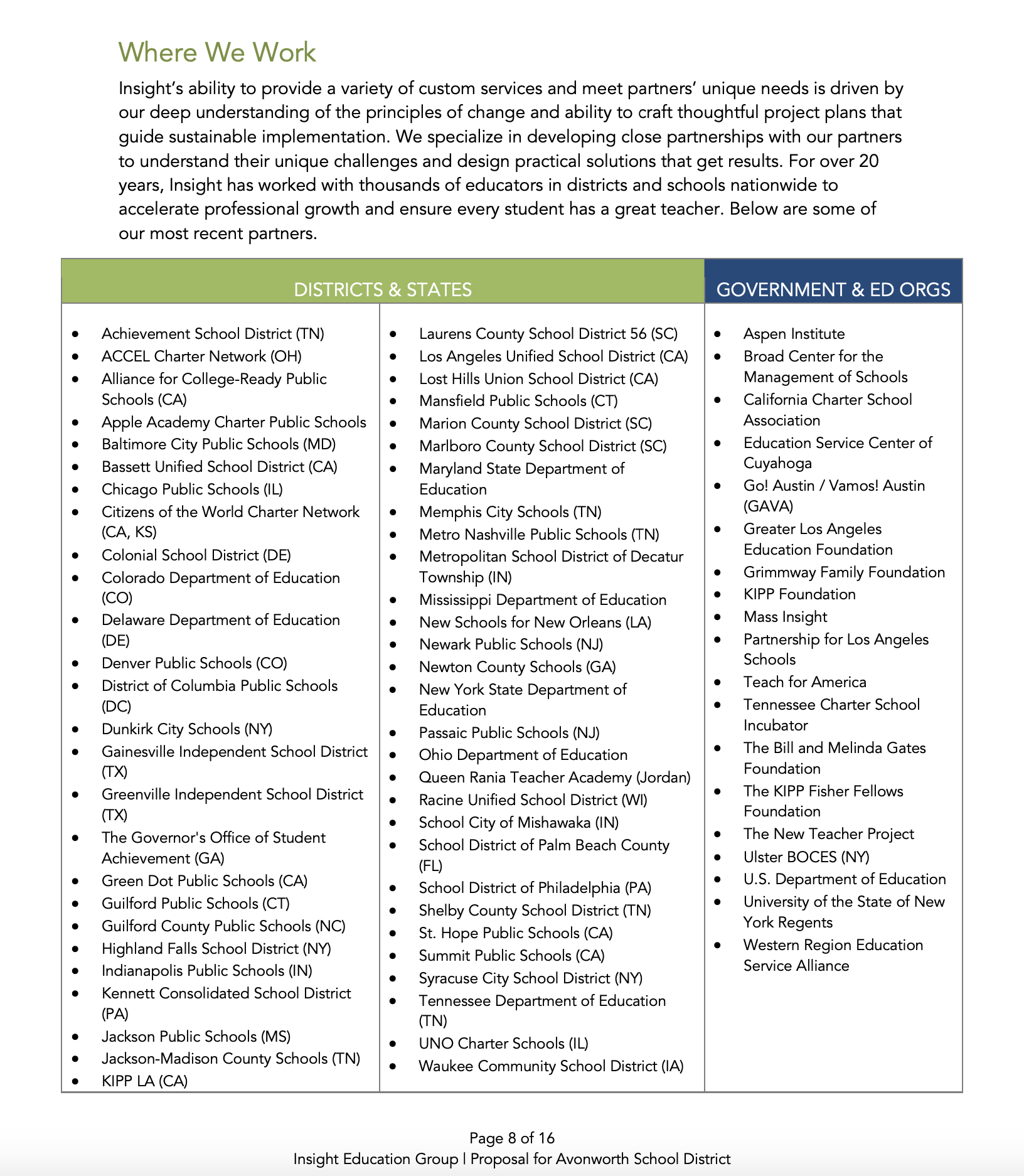 Insight Education Group Inc. - Defending Education