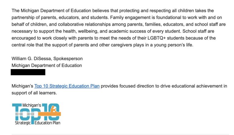 Michigan Department of Education adopts new training program for state's teachers that ...