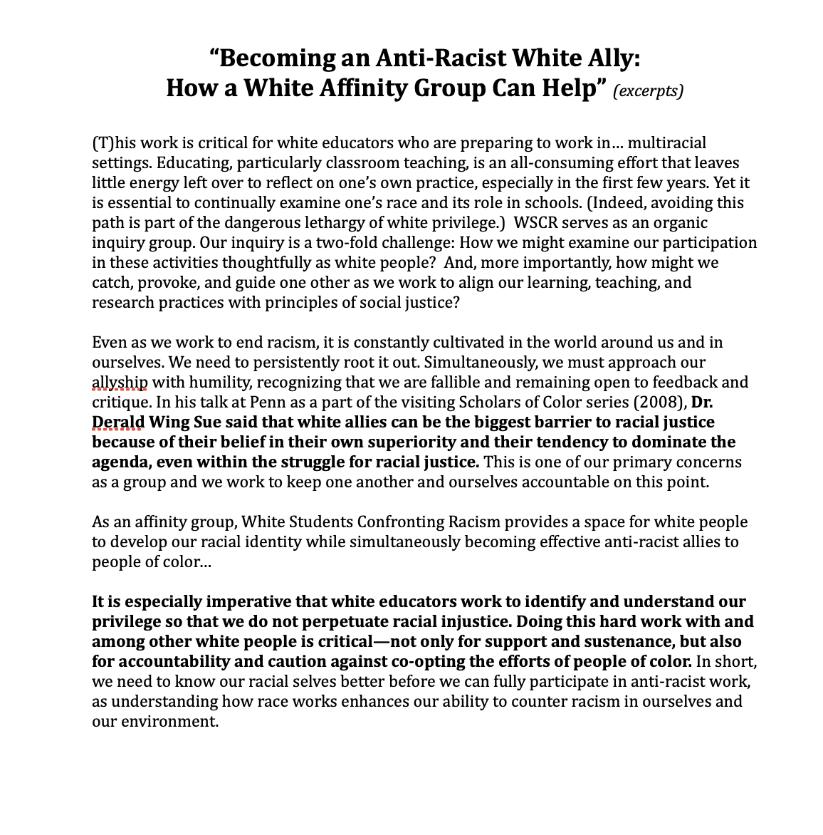 Sacramento City Unified School District Racial Affinity Groups - Defending Education