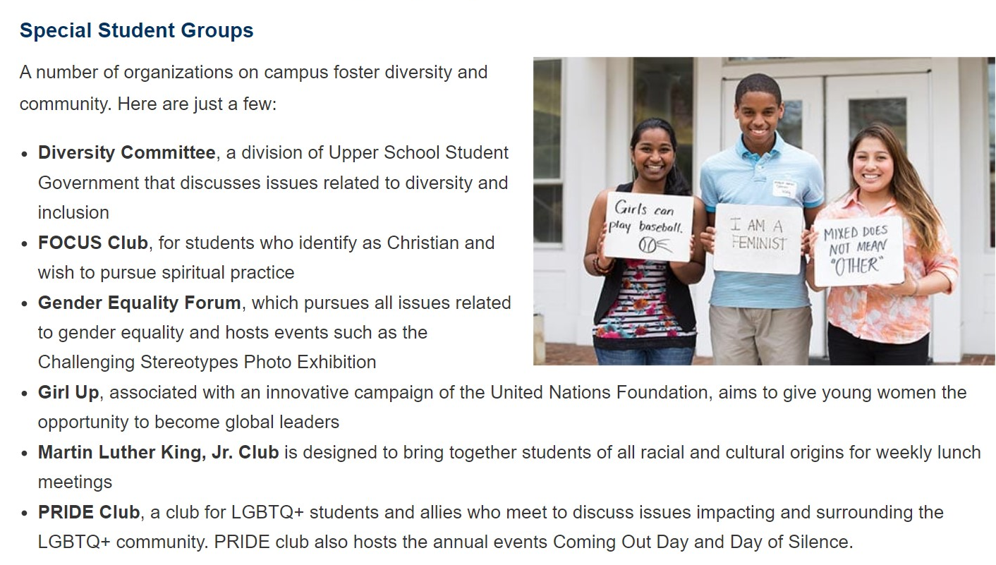 Moorestown Friends School goes all in on affinity groups, social justice clubs, and integrating ...