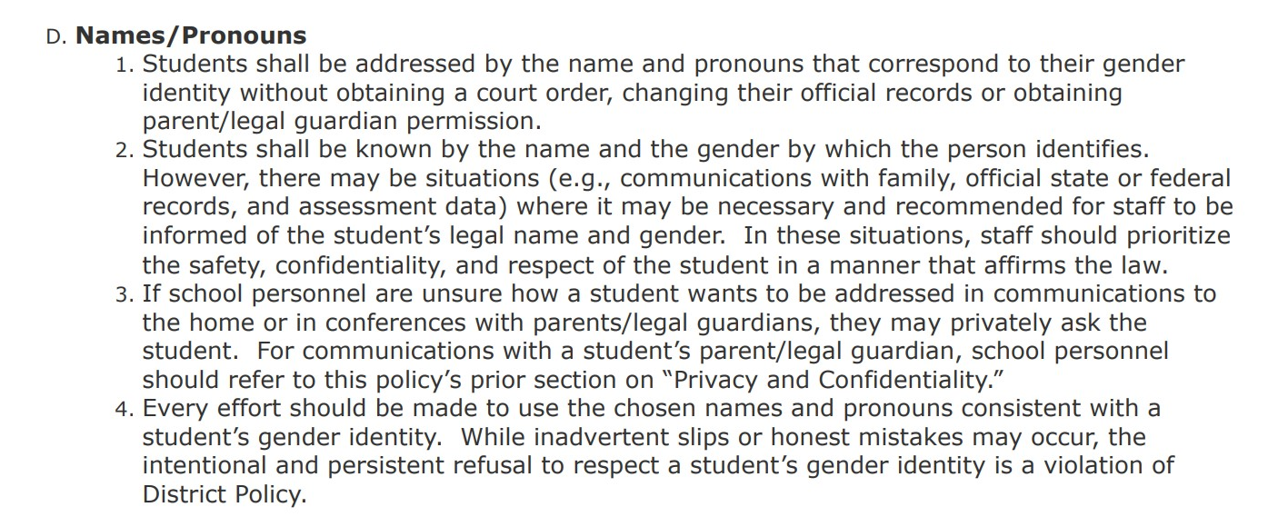 Upper Moreland School District proposes new transgender policies ...