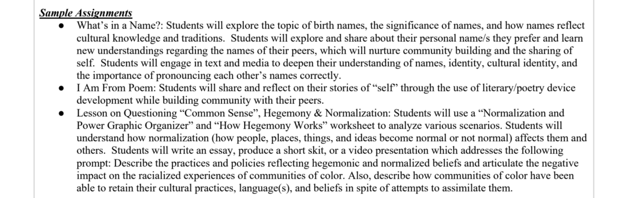 Los Angeles Unified School District's Ethnic Studies courses promote ...