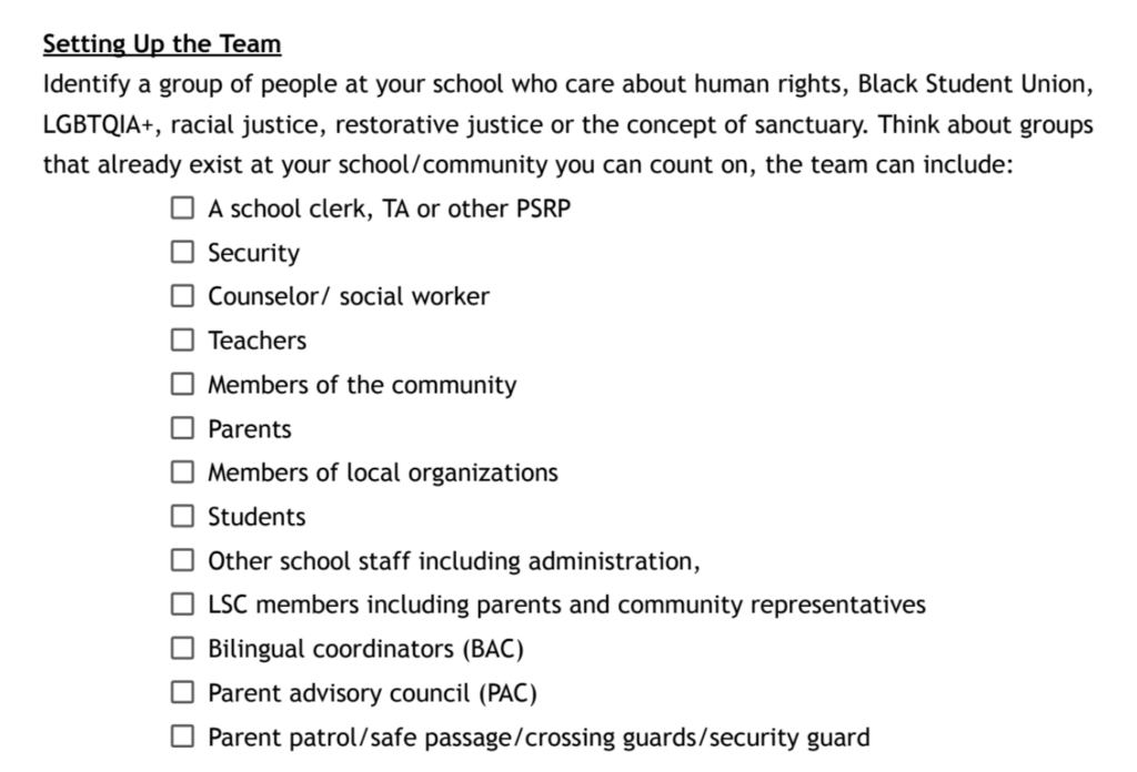 Chicago Teachers Union provides members with 'Sanctuary Schools and ...