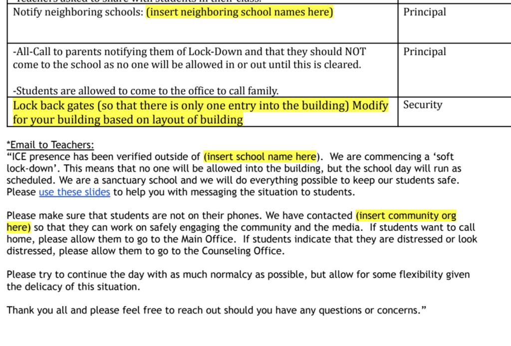 Chicago Teachers Union provides members with 'Sanctuary Schools and ...