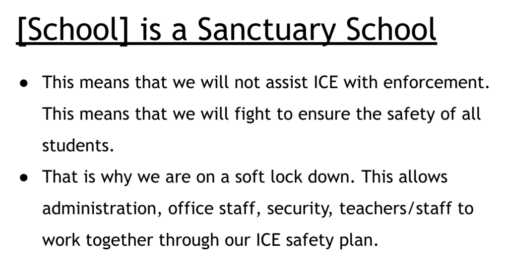 Chicago Teachers Union provides members with 'Sanctuary Schools and ...